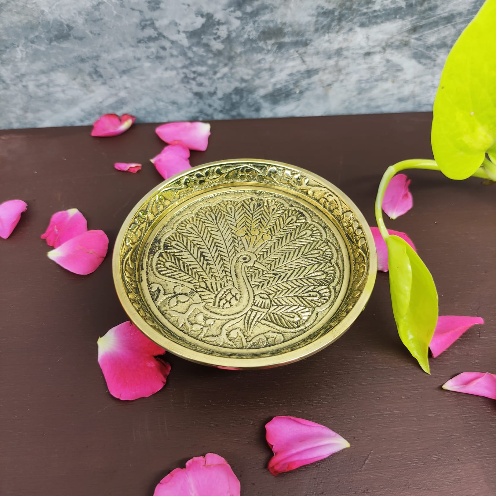 Brass Mukkali , Peetam - BR9 – Decor Duniya