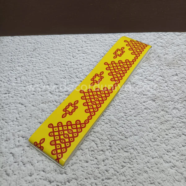 Kolam Border Sticker - KSM6 – Decor Duniya