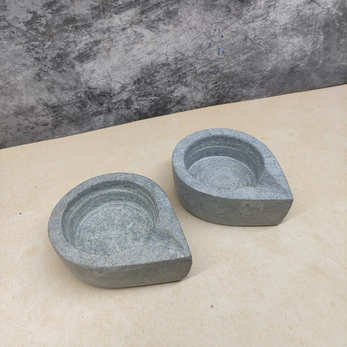 Soapstone Agal Vilakku, Ma Kal Agal Vilakku - Set of 2 Pcs - SV01 ...